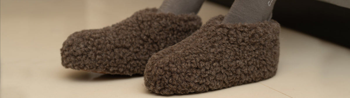 Sustainable Comfort & Style Handmade Felted Wool Shoes for Men & Women